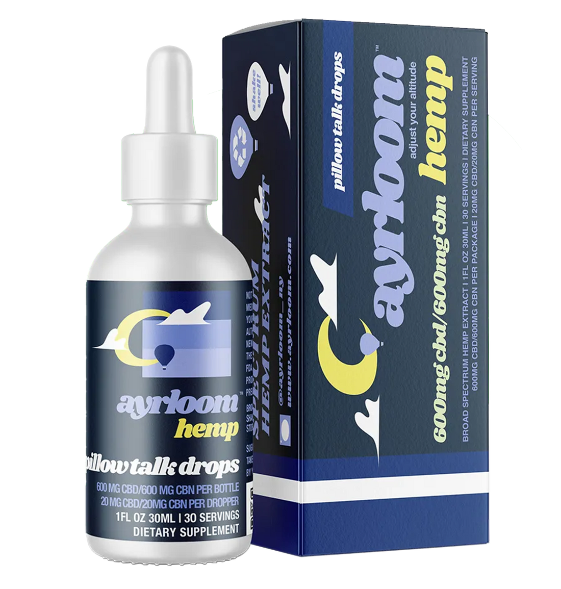 organic cbd & cbn pillow talk – ayrloom-store